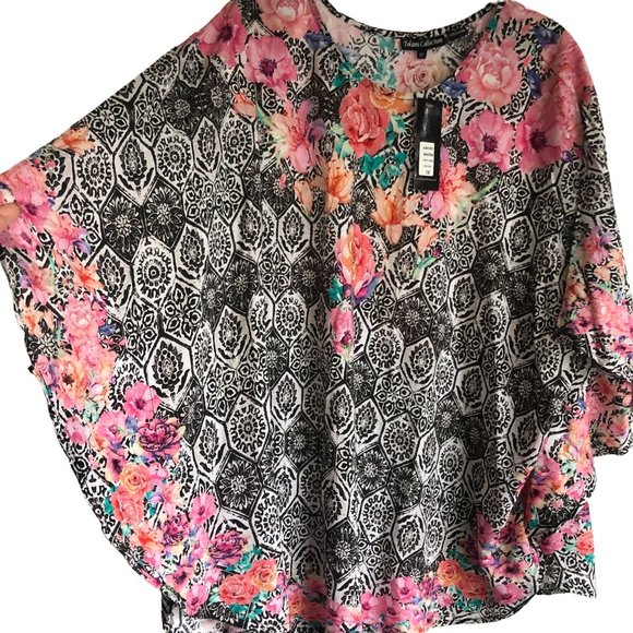 Tolani | Tops | Tolani Collection Nwt Kimono Blouse Top Xp | Poshmark